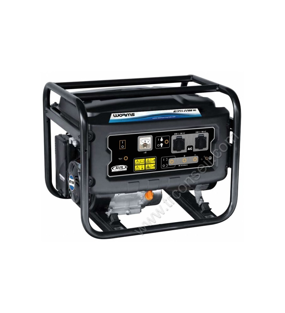 Groupe électrogène essence WORMS CHALLENGER 4000 AVR